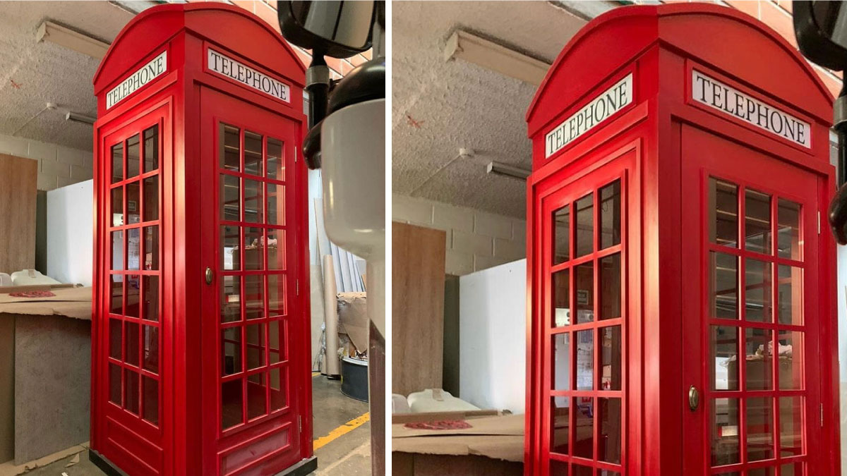 Cabina Telefónica – Obra en Madera S.A.S.